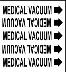 Vacuum Pipe Labels - Medical Testing Solutions