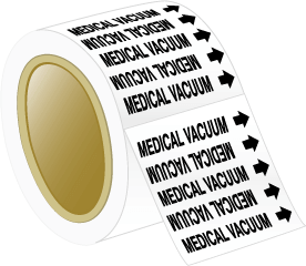 Medical Gas Pipe Labels - Medical Testing Solutions